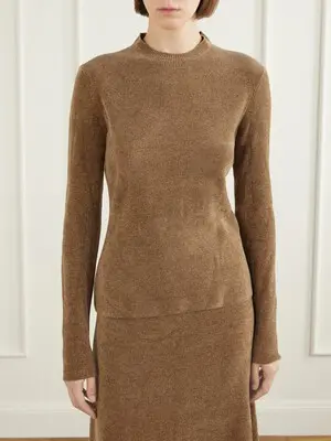 Gabriela Hearst Silk Sweater - Brown