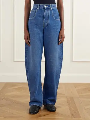 Bottega Veneta High-rise Barrel-leg Jeans