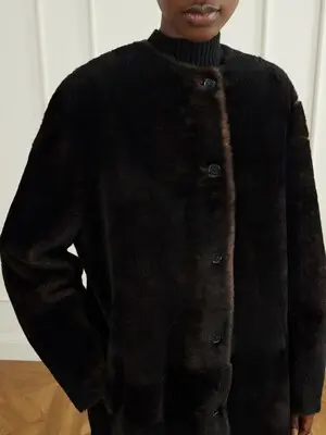Loulou De Saison Elba Shearling Coat