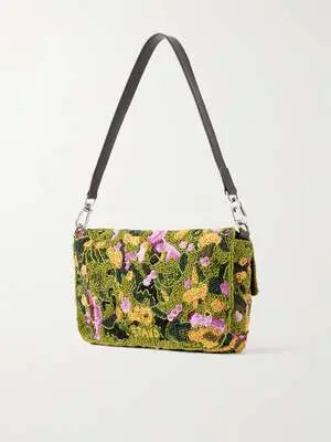 Staud Timmy Beaded Shoulder Bag