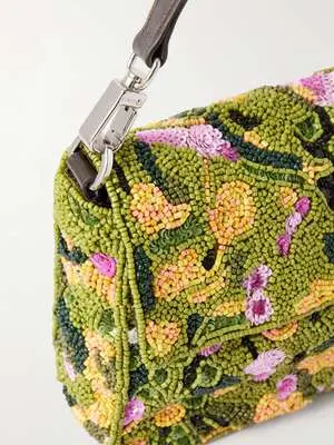 Staud Timmy Beaded Shoulder Bag