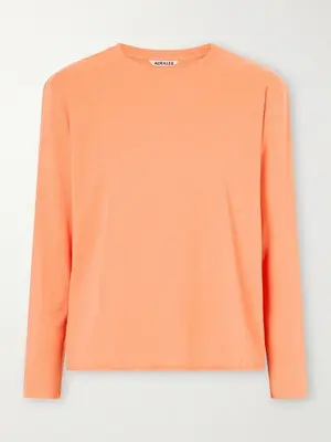 Auralee T-shirt - Orange