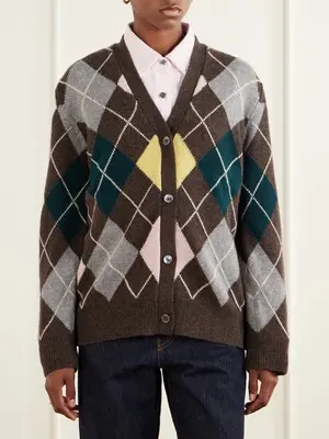 &daughter Ava Argyle Wool Cardigan