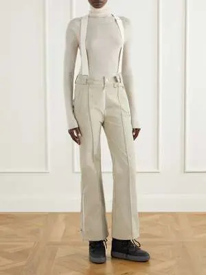 YVES SALOMON Pleated Flared Ski Pants