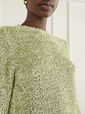 LIBEROWE Elora Cut-out Lurex Chenille Blouse