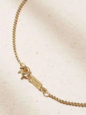 JENNIFER MEYER Owl 18-karat Diamond Necklace