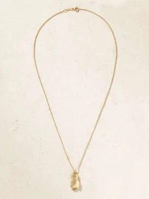 JENNIFER MEYER Owl 18-karat Diamond Necklace