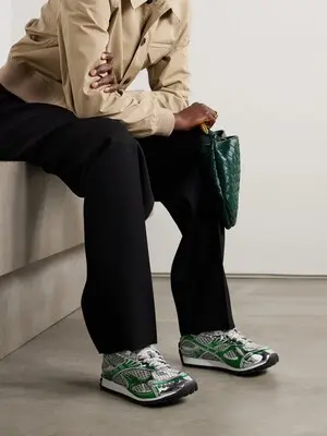 Bottega Veneta Orbit Sneakers - Green