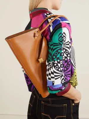 Versace Medium Calf Leather Shoulder Bag
