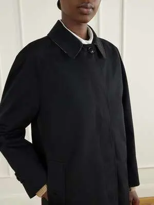 Burberry Cotton Gabardine Trench Coat