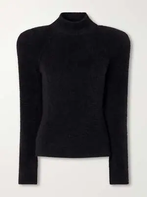 Balmain Ribbed-knit Turtleneck Sweater