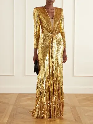 Jenny Packham Embellished Gown