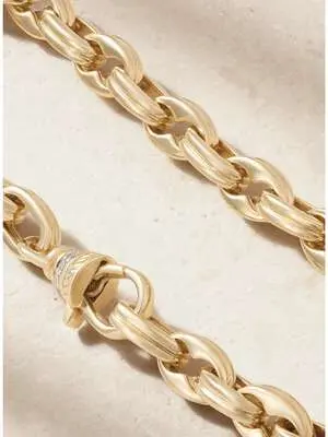 LUCY DELIUS Siren 14-karat Diamond Bracelet