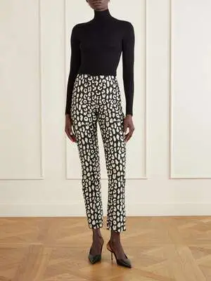 Carolina Herrera Wool And Silk-blend Turtleneck Sweater