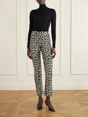 Carolina Herrera Wool And Silk-blend Turtleneck Sweater