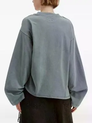 MUSIUM DIV. Logo-print Ruched T-shirt