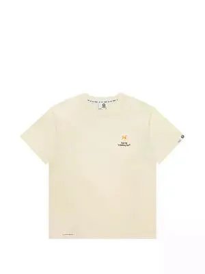 AAPE BY *A BATHING APE Aape Star Moonface Graphic-print T-shirt - White