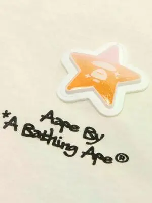 AAPE BY *A BATHING APE Aape Star Moonface Graphic-print T-shirt