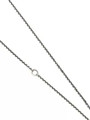 Werkstatt:München Polished Lock Pendant Necklace - Silver