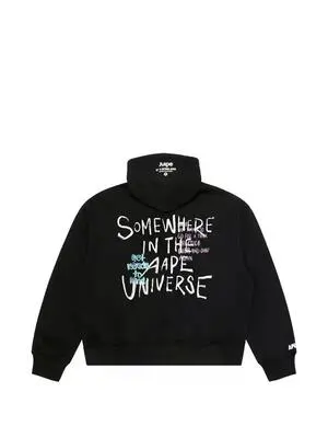 AAPE BY *A BATHING APE Aapeunvs Logo-print Drawstring Hoodie