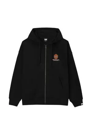 FINGERCROXX Graphic Print Zip-up Hoodie