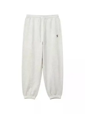 FINGERCROXX Logo-patch Track Pants - Grey