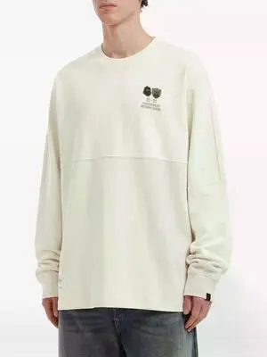 FINGERCROXX Logo-print Long-sleeve Sweatshirt