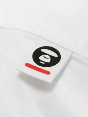 AAPE BY *A BATHING APE Aapenow Moonface-patch Button-down Shirt