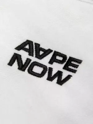 AAPE BY *A BATHING APE Aapenow Moonface-patch Button-down Shirt