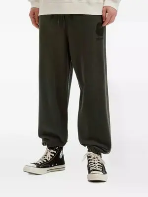 FINGERCROXX Logo-print Drawstring-waist Track Pants
