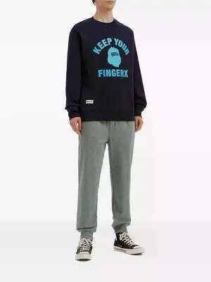 FINGERCROXX Logo-patch Track Pants