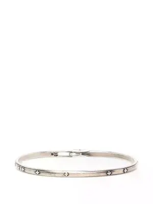 Werkstatt:München Hook-fastening Bangle Bracelet - Silver