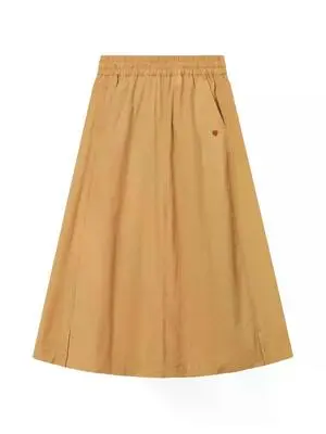 CHOCOOLATE Elasticated-waist Midi Skirt