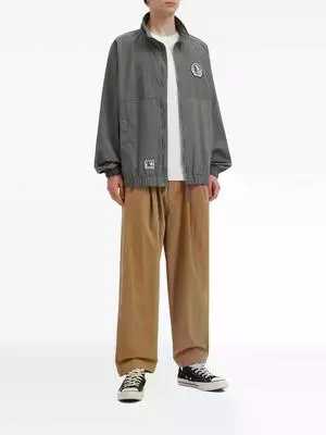 FINGERCROXX Logo-patch Zip-fastening Jacket