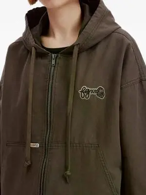 FINGERCROXX Logo-patch Hoodie
