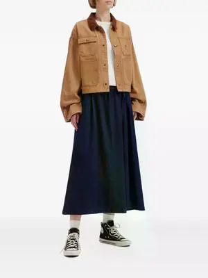 FINGERCROXX Corduroy-collar Jacket