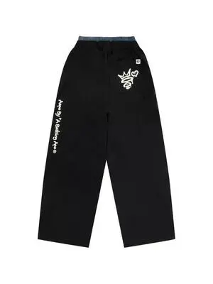 AAPE BY *A BATHING APE Aapeunvs Star Moonface Track Pants