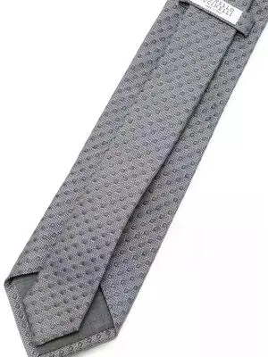 Brunello Cucinelli Geometric-pattern Silk Tie