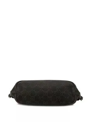 Gucci 2000-2015 Gg Denim Boat Shoulder Bag
