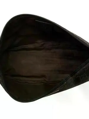 Gucci 2000-2015 Gg Denim Boat Shoulder Bag