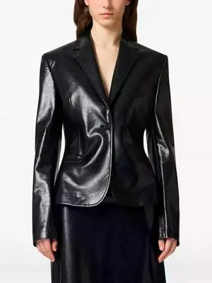 MSGM Notched Lapel Single-breasted Jacket