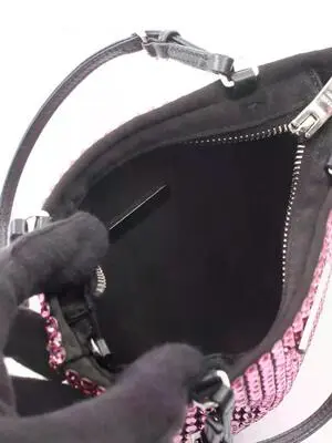 Prada Crystal Mini Tote Bag