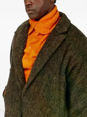 DIESEL® Brushed Wool Blend Overcoat