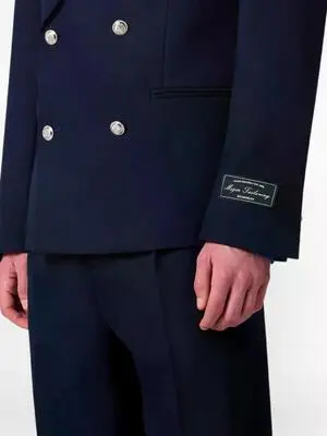 MSGM Double-breasted Peak-lapel Jacket