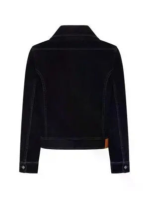 Amiri Logo-embroidered Denim Jacket