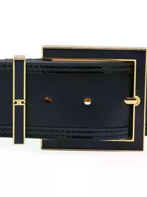 Elisabetta Franchi Belt With Enamelled Buckle
