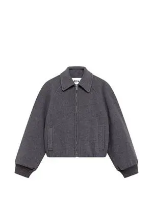 MSGM Zip-up Raglan-sleeve Jacket