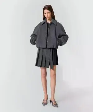 MSGM Zip-up Raglan-sleeve Jacket