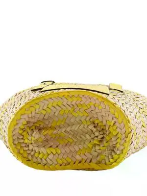Loewe 2017-2026 Small Raffia Anagram Basket Tote Bag