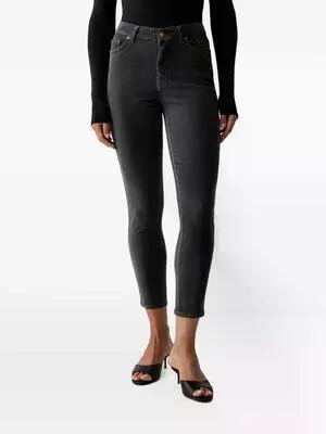 FRACOMINA Corduroy Skinny-cut Trousers - Grey